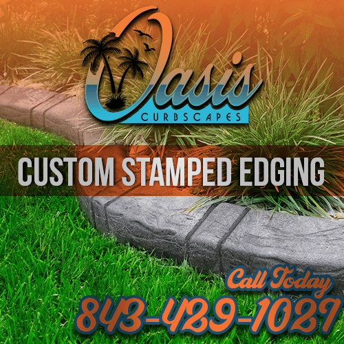 Custom Stamped Edging